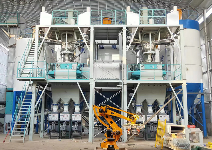 Tower-Type Ready-Mixed Mortar Station-Zhengzhou TONGDING Machinery ...
